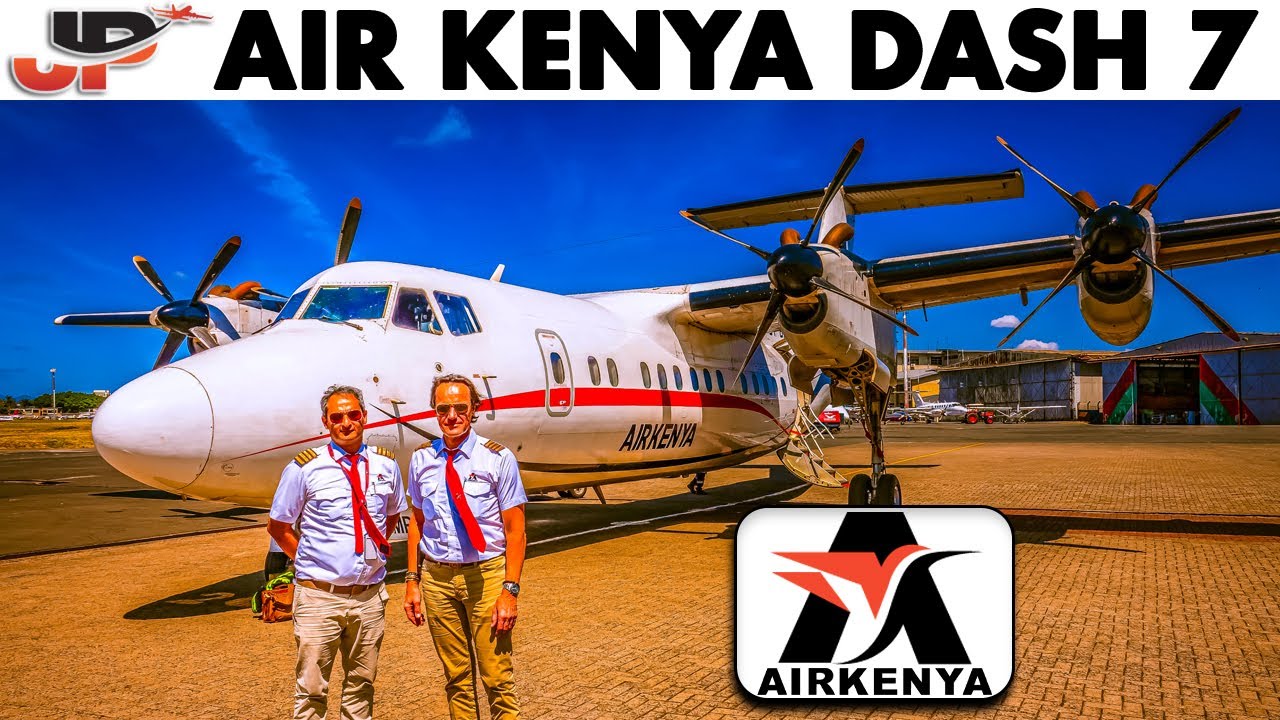 Flying a Rare 42-Year-Old Bird Around the Masai Mara: Air Kenya Dash 7 ...